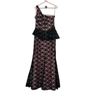 Mori Lee | Dresses | Mori Lee Morilee Madeline Gardner 4 Black Lace ...